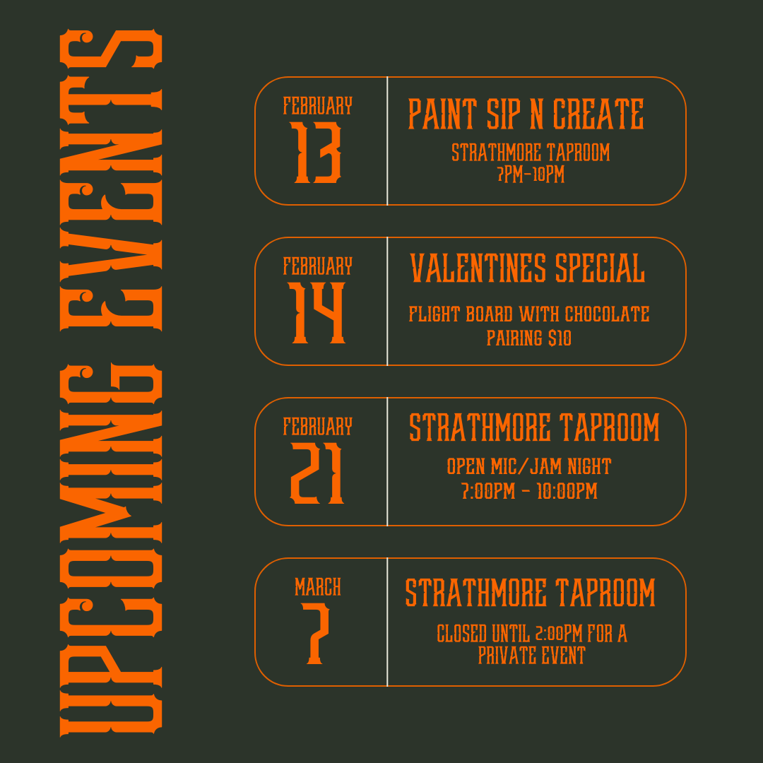 Upcoming Events – Origin Malting & Brewing Co. Ltd
